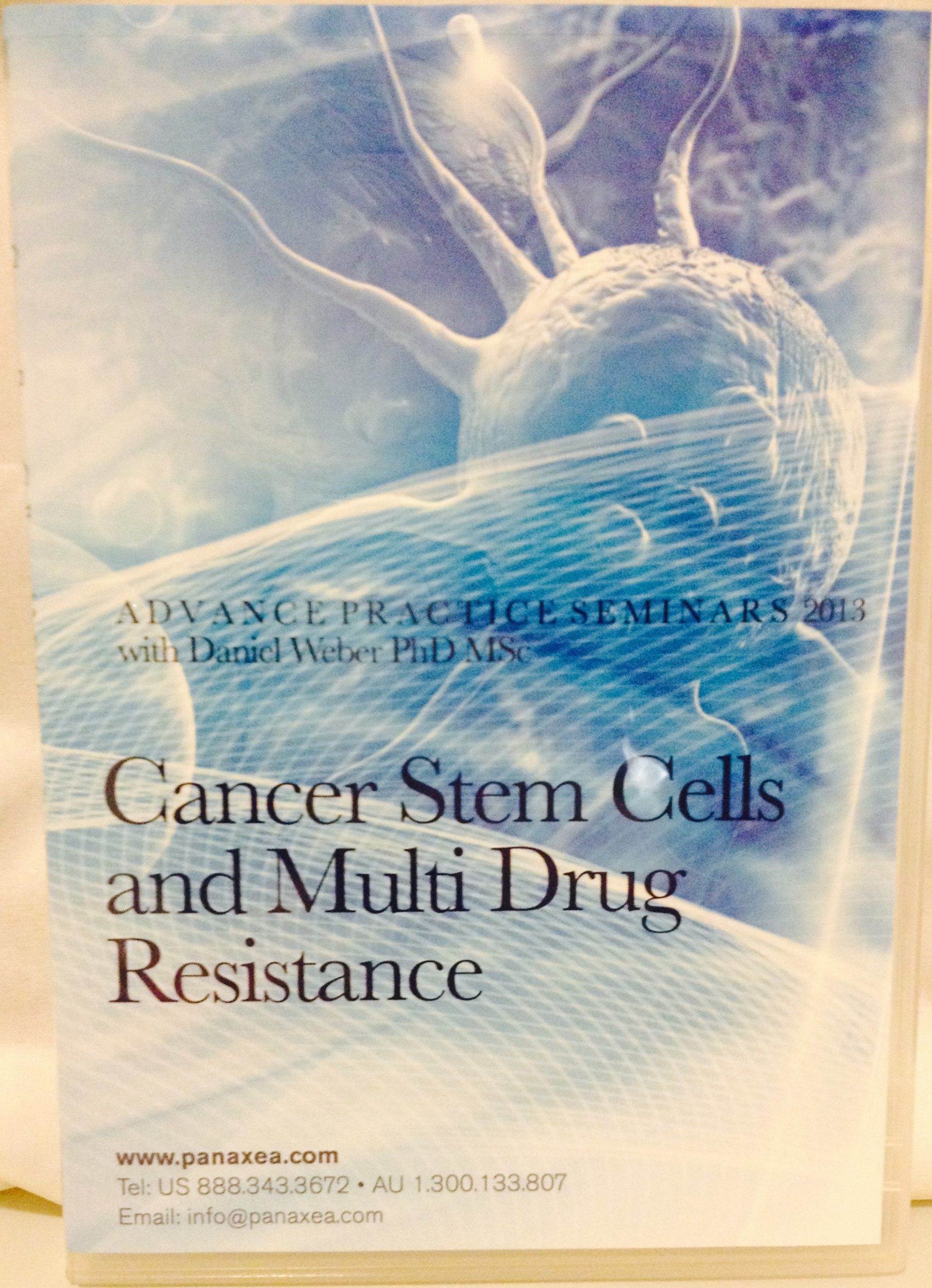 Cancer Stem Cells and Multi Drug Resistance – Daniel Weber